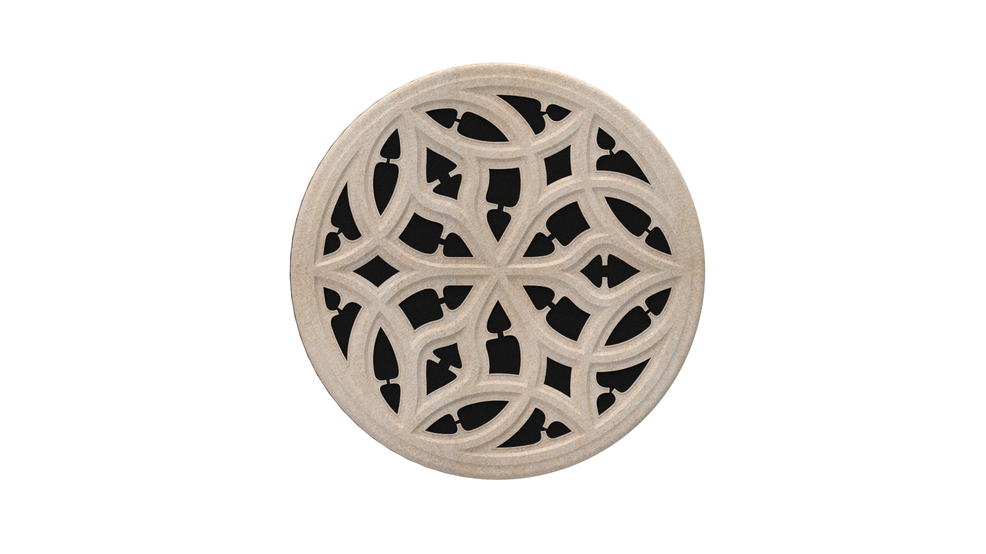 3D Model Rose Window - TurboSquid 2108673