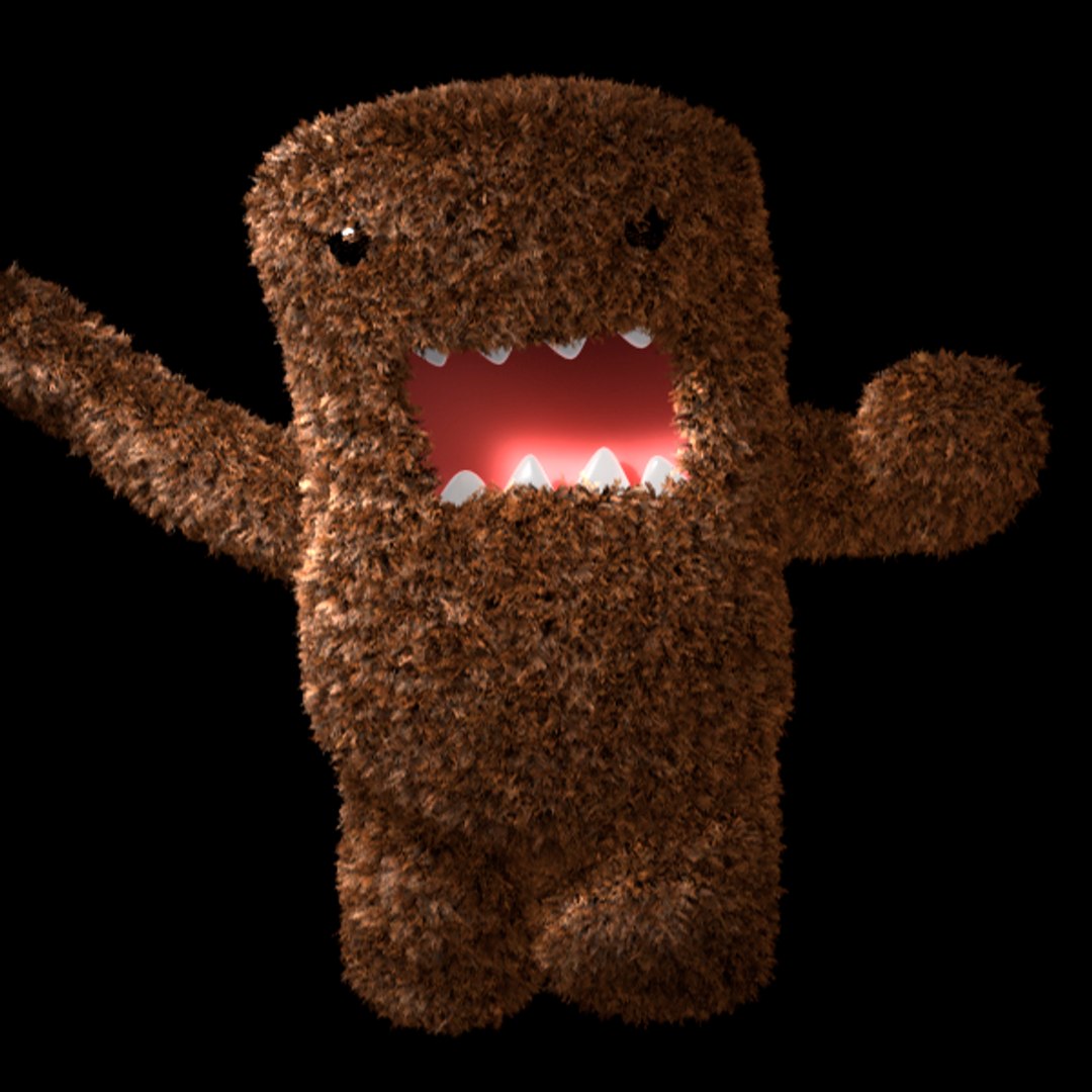 Domo-kun Cute Monster Lwo Free