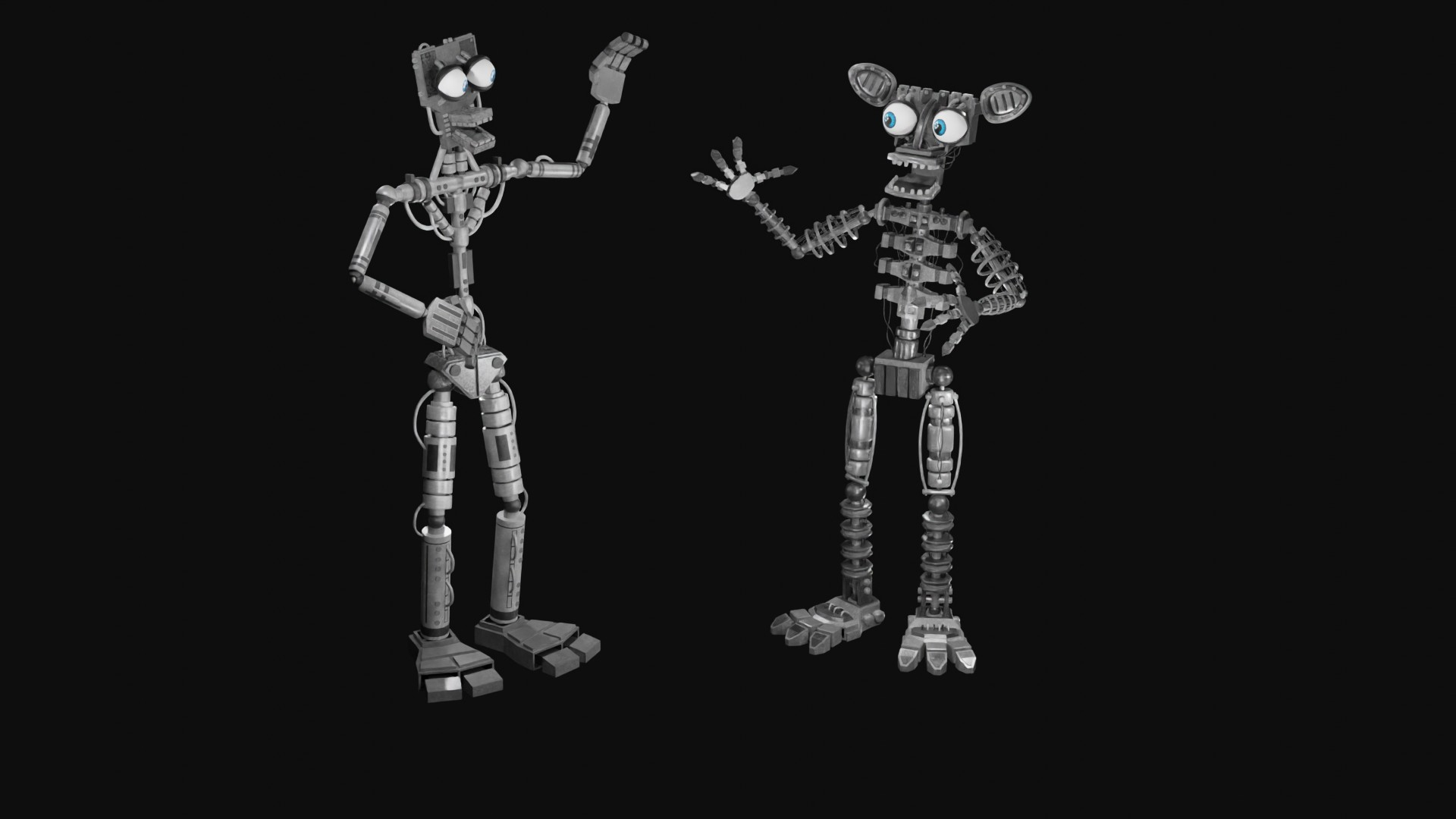 3D Those Endoskeletons Model - TurboSquid 2127029