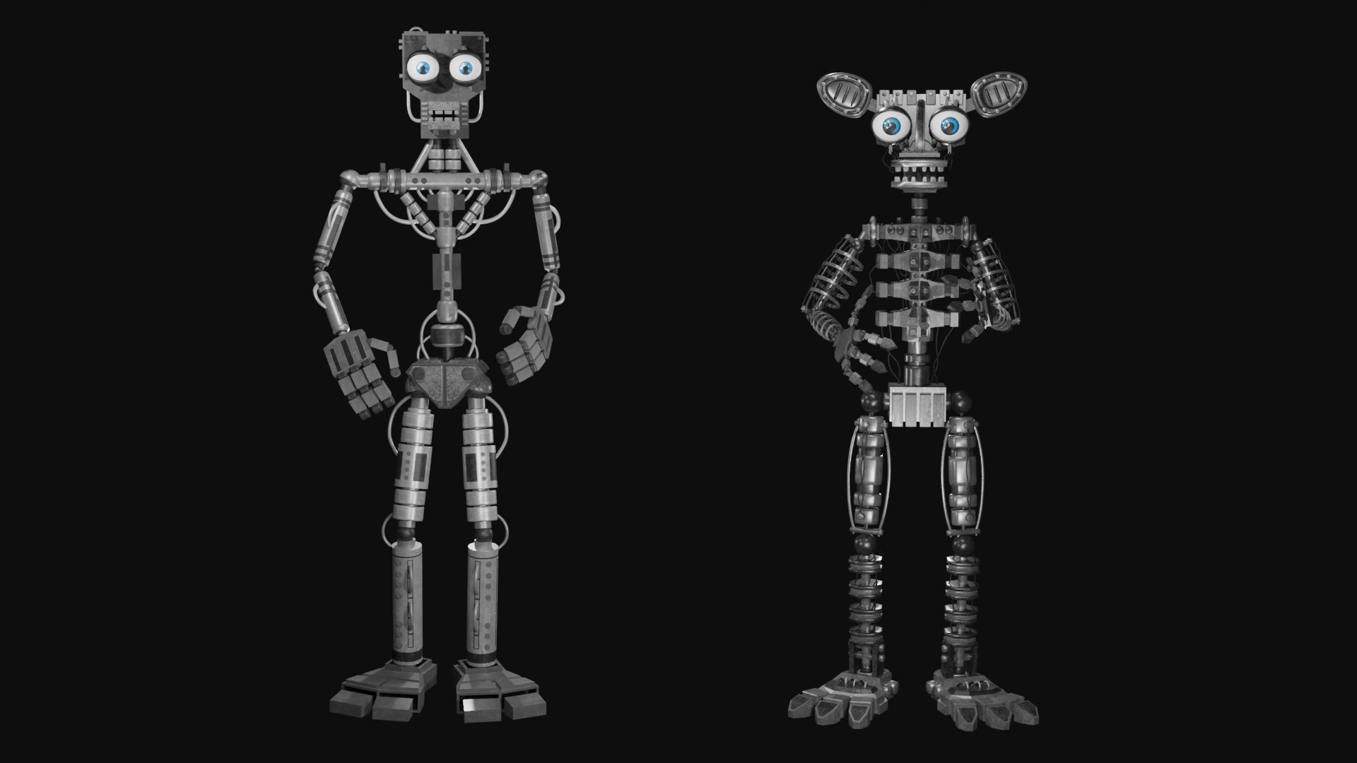 3D Those Endoskeletons Model - TurboSquid 2127029