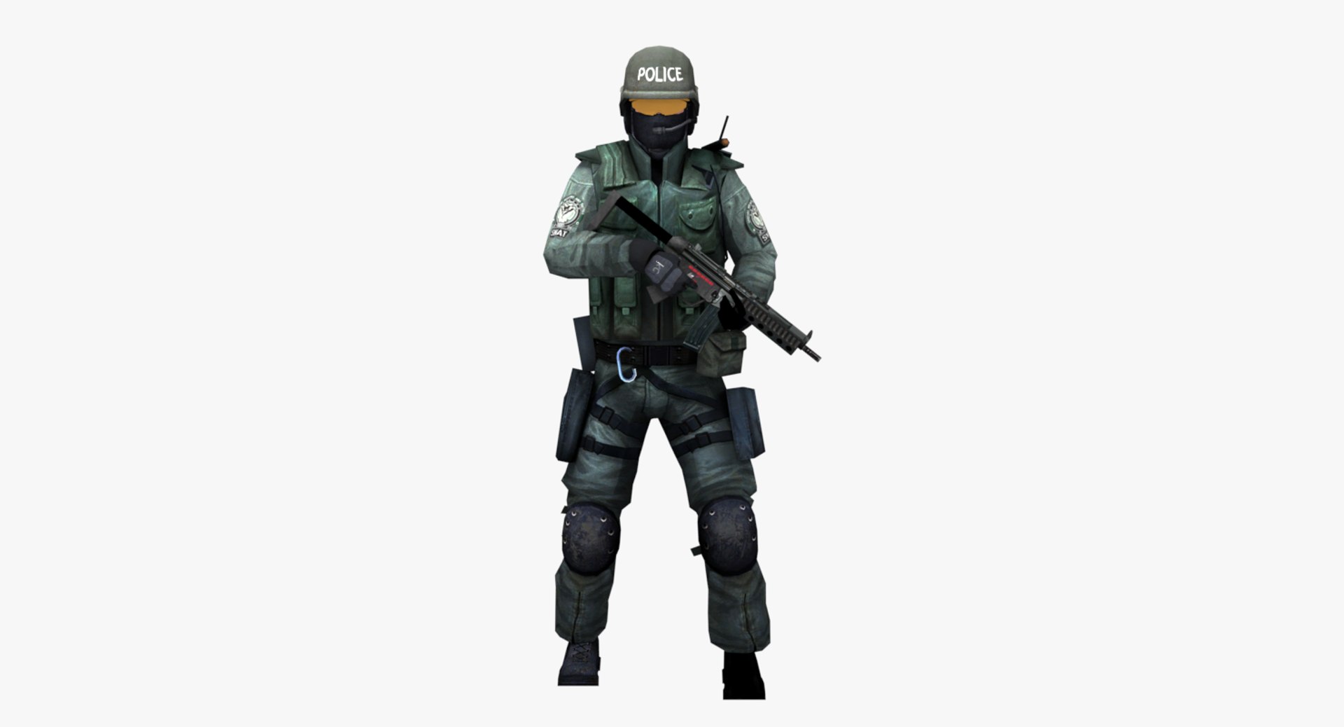 3D Swat Gun Rifle - TurboSquid 1296038