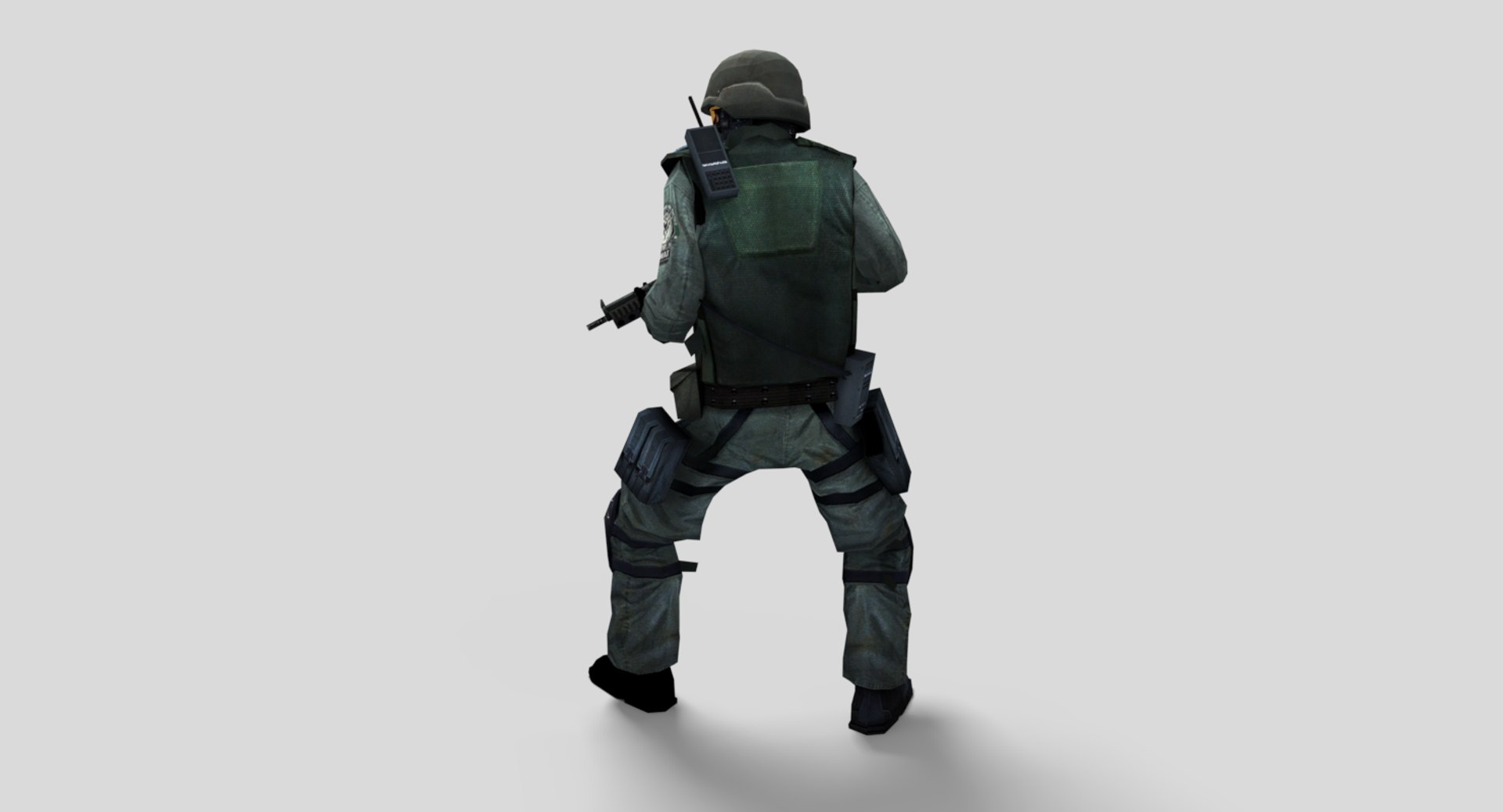 3D Swat Gun Rifle - TurboSquid 1296038