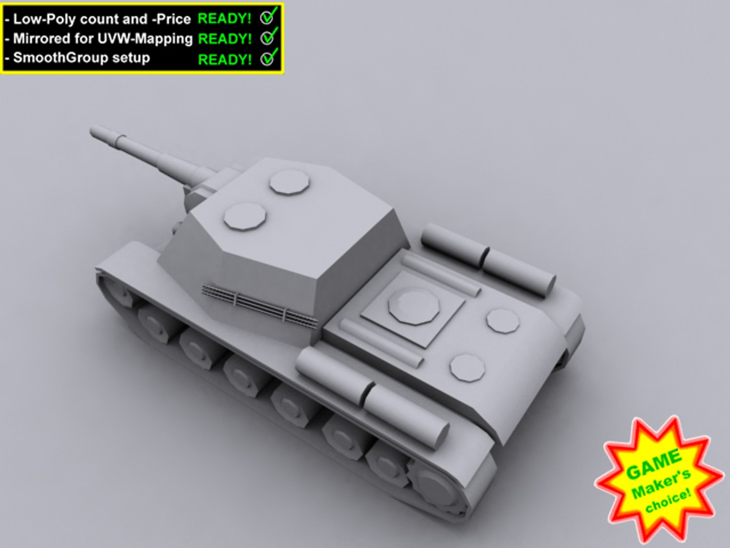 Su-152 Ready 3d Max