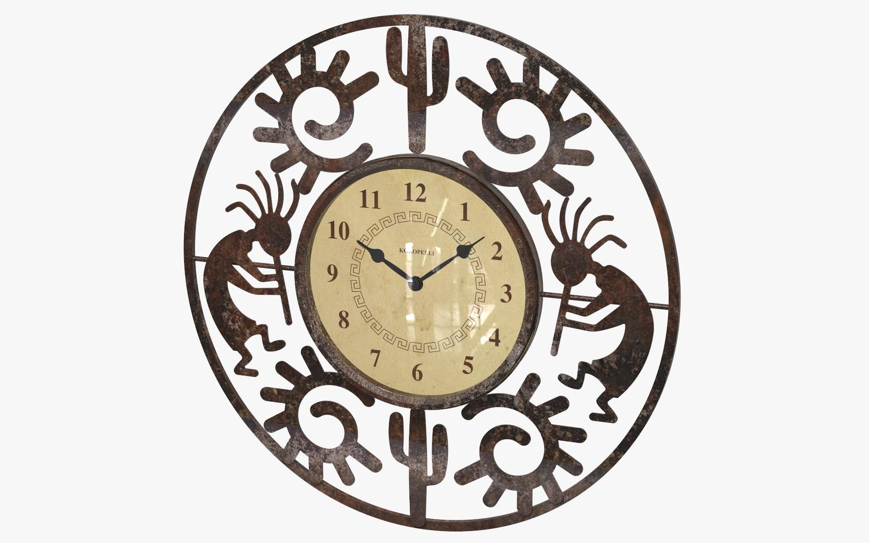 Southwestern Wall Clock 3D Model - TurboSquid 2103708