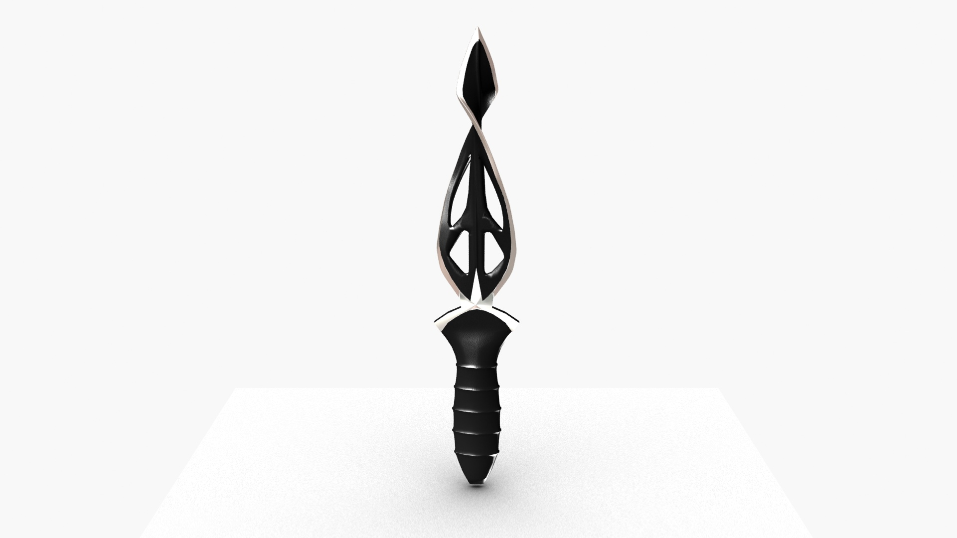 Twisted Dagger Knife 3D Model - TurboSquid 2044098