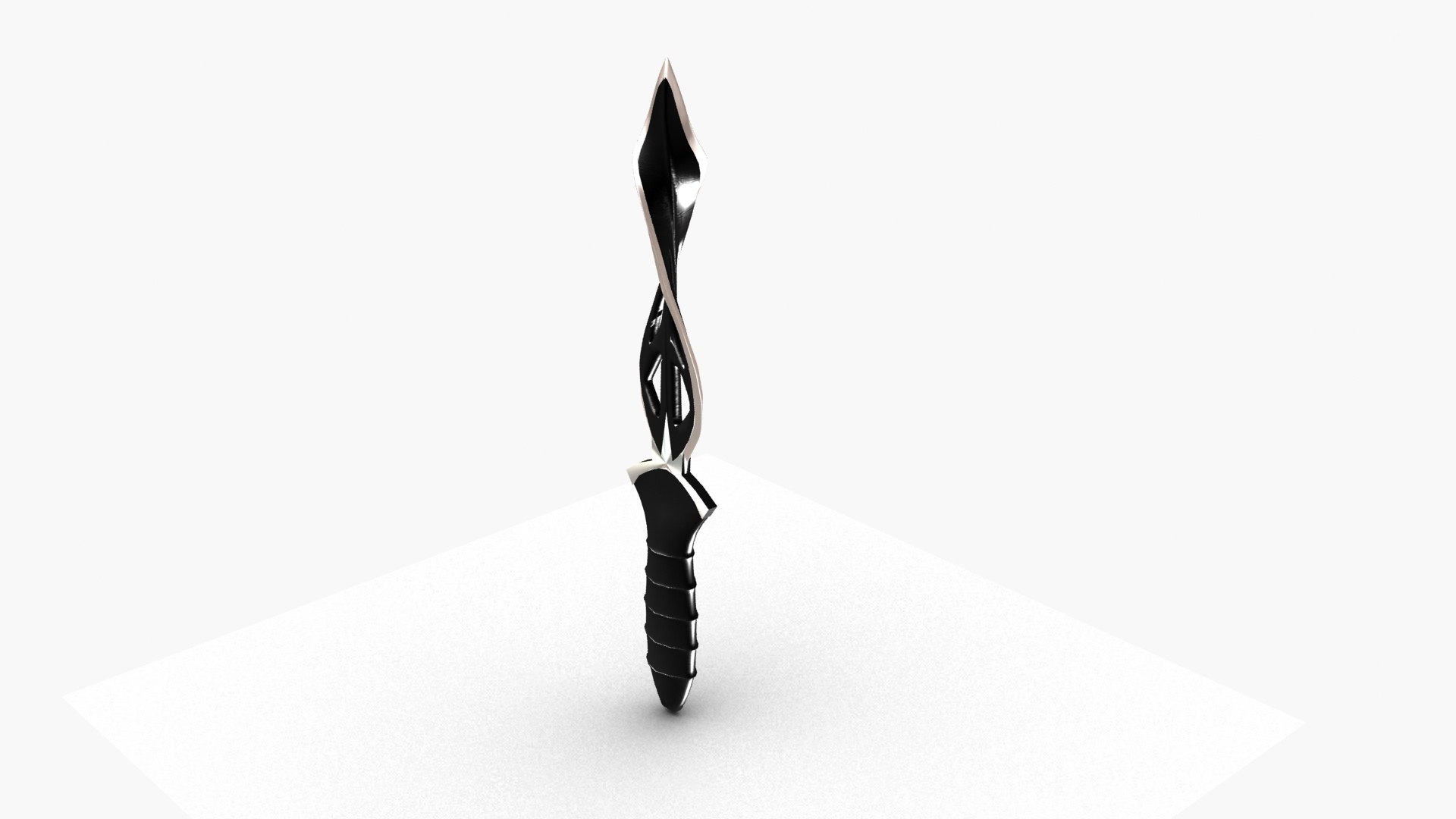 Twisted Dagger Knife 3D Model - TurboSquid 2044098