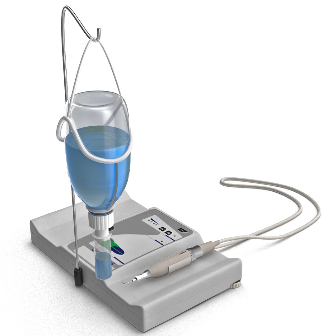 3d Model Ultrasonic Scaler Set