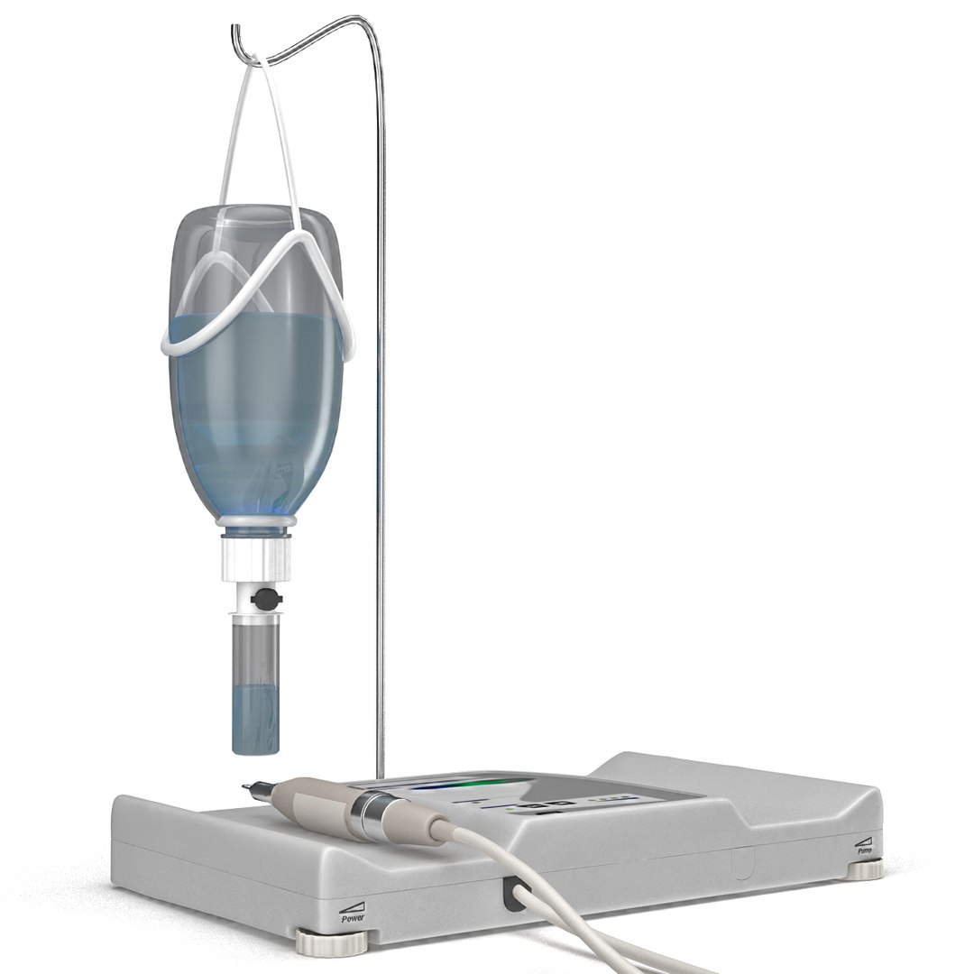 3d Model Ultrasonic Scaler Set