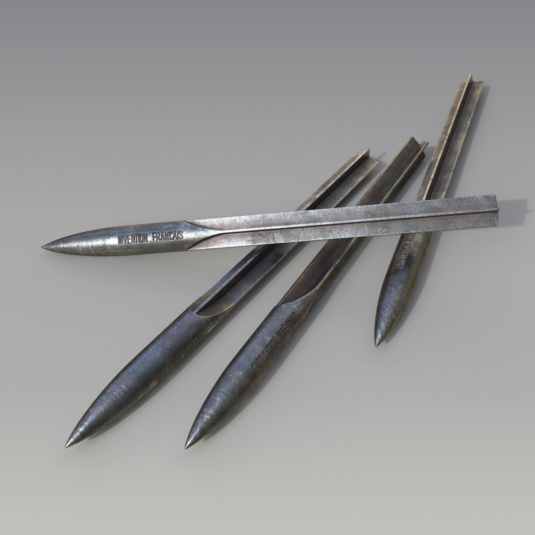3D Fleshette Model - TurboSquid 1318233