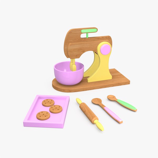 Toy Kitchen 3D Models for Download | TurboSquid