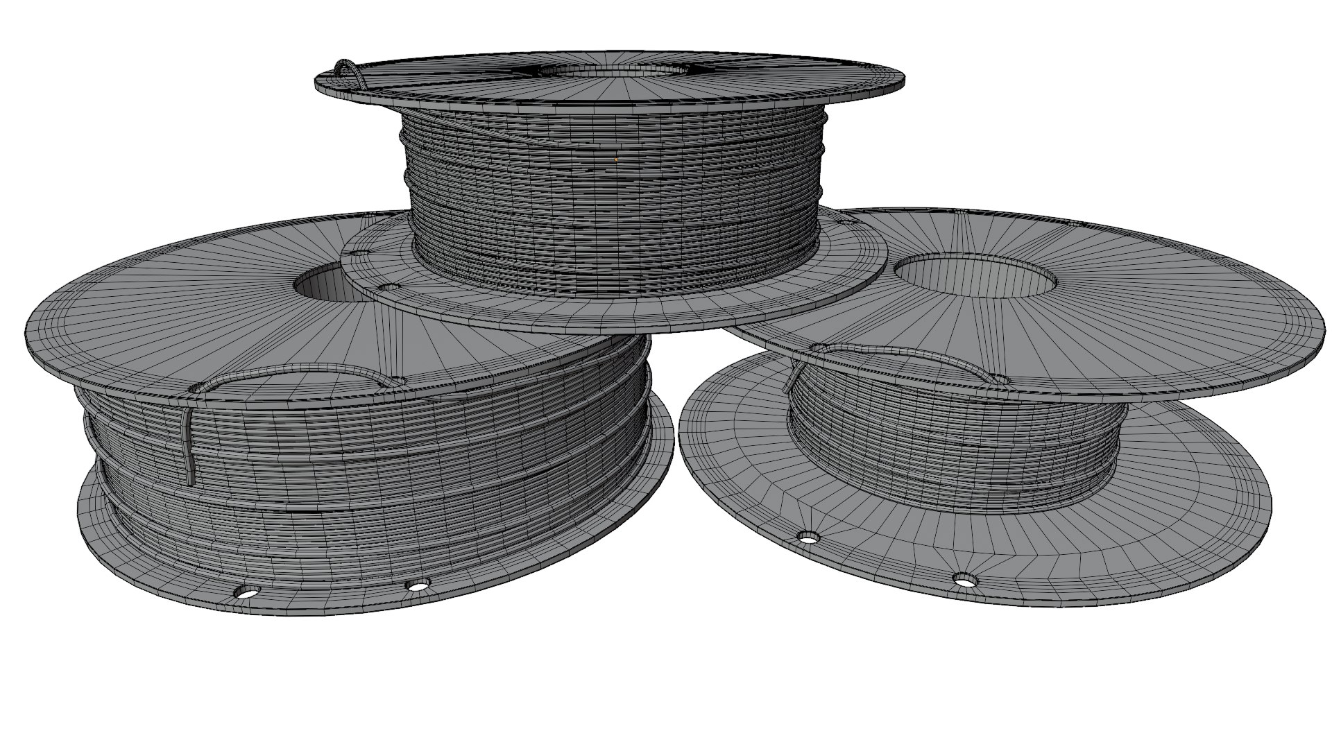 3D FDM Filament Spools - TurboSquid 2368873