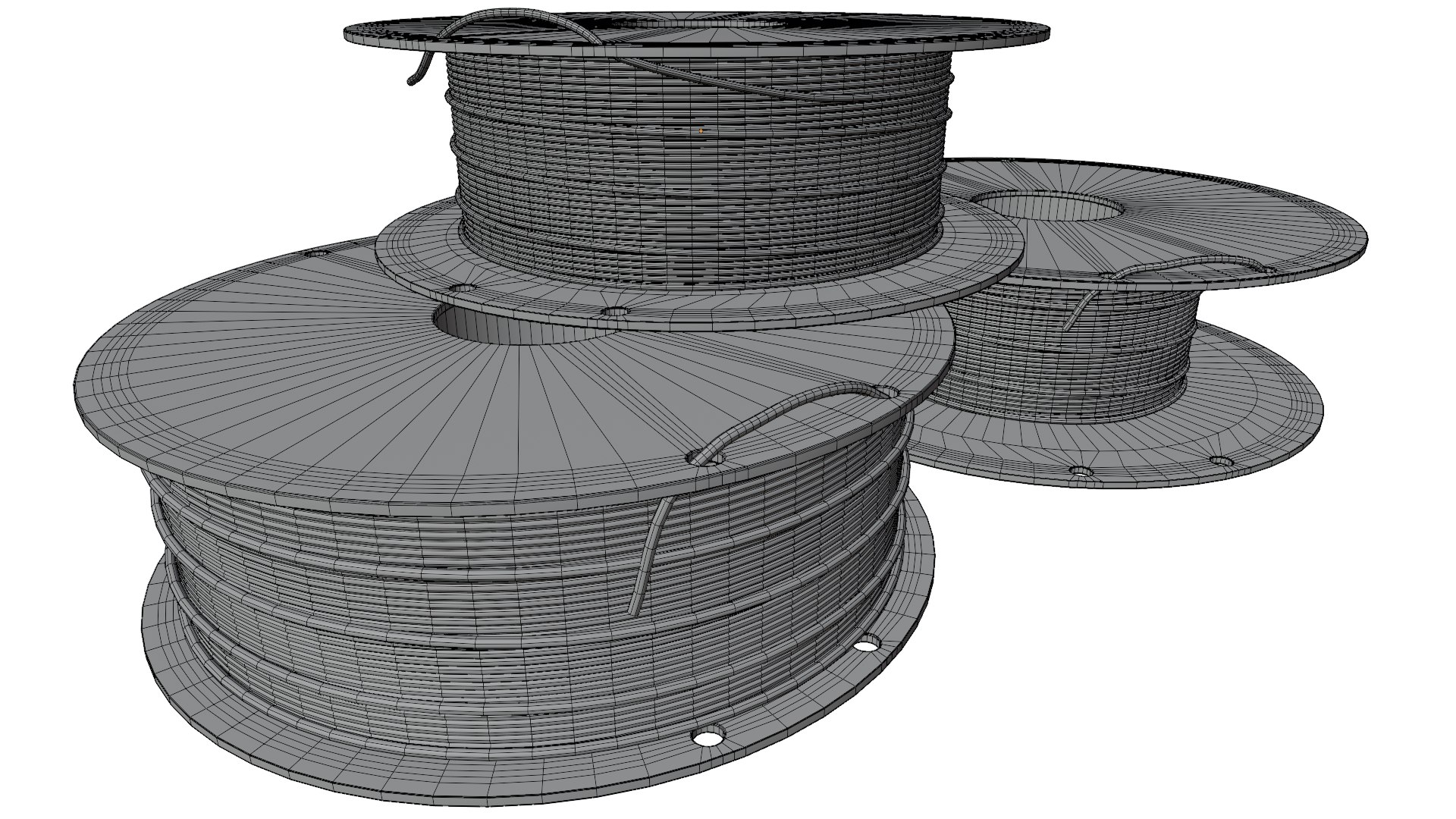3D FDM Filament Spools - TurboSquid 2368873