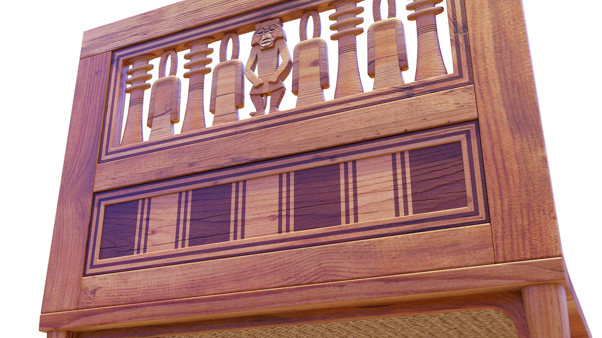 3D Egyptian Furniture Kit - Hatnefers Chair Model - TurboSquid 2000661