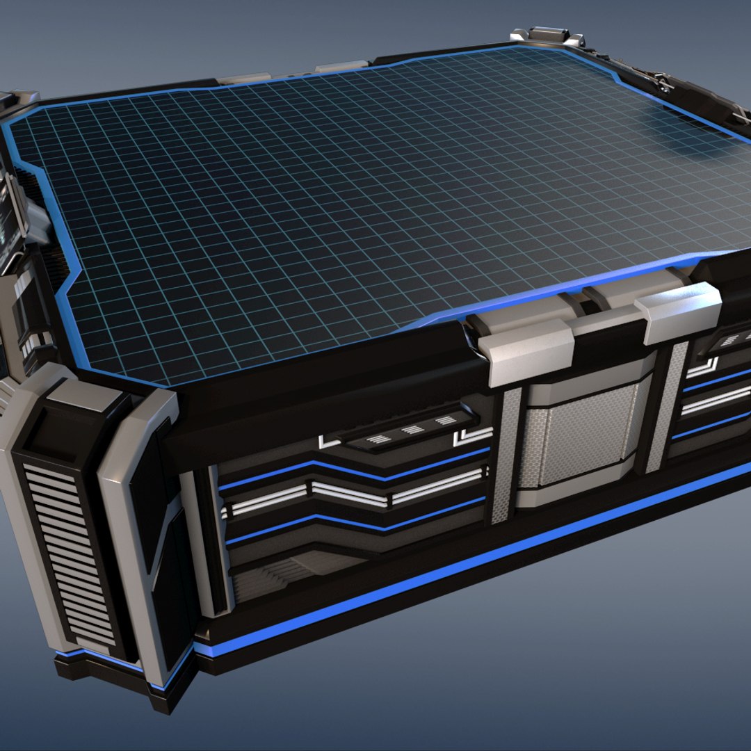 3D Sci-fi Space Hologram Table - TurboSquid 1315518