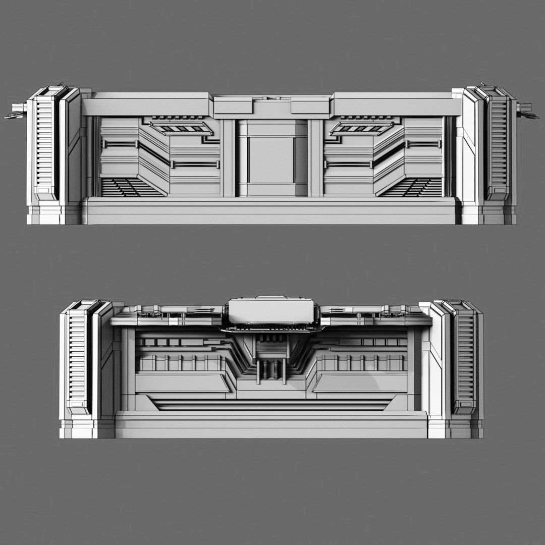 3D Sci-fi Space Hologram Table - TurboSquid 1315518
