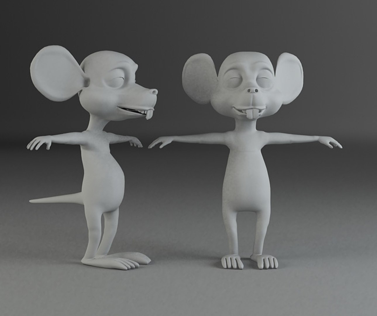 3d Mouse Character