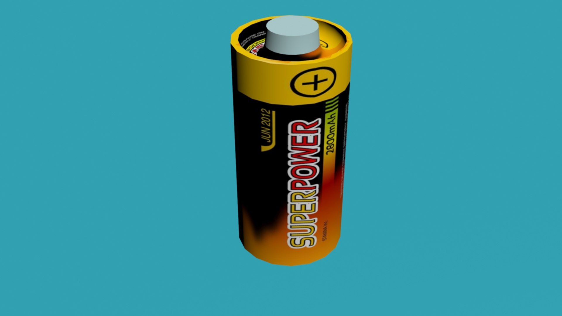 3D Battery Model - TurboSquid 2005412