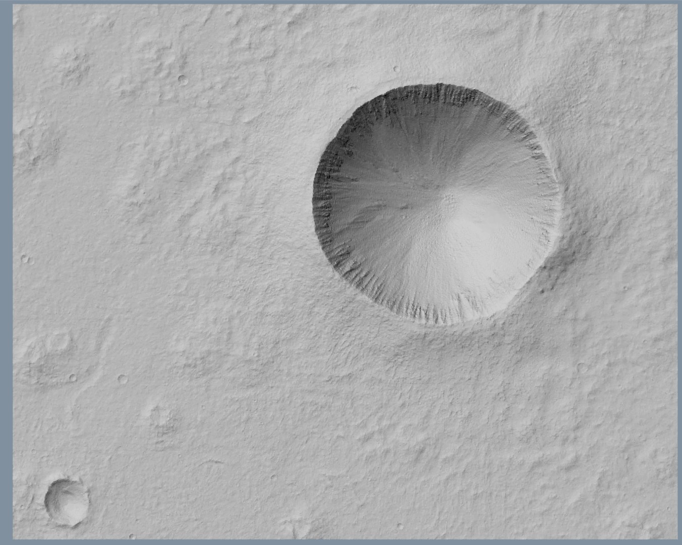 3d Real Scan Topography Model
