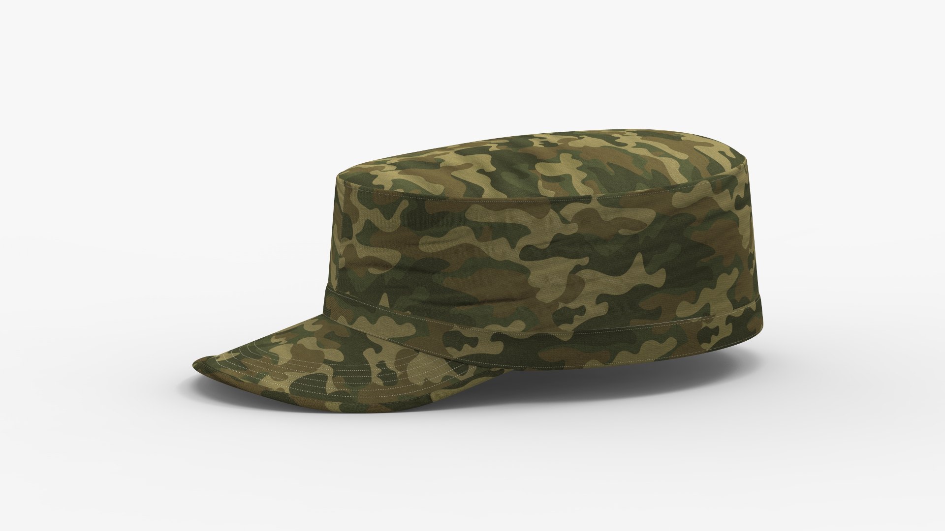 3D Army Patrol Cap S Model - TurboSquid 1453021