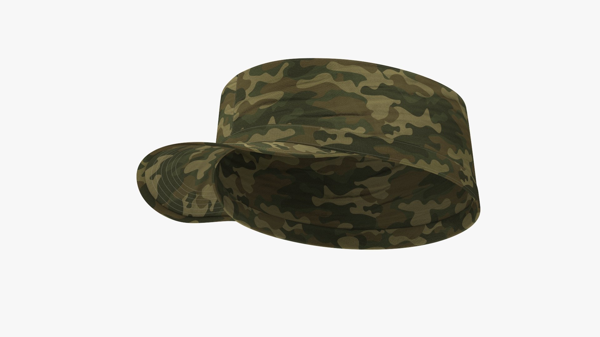 3D Army Patrol Cap S Model - TurboSquid 1453021