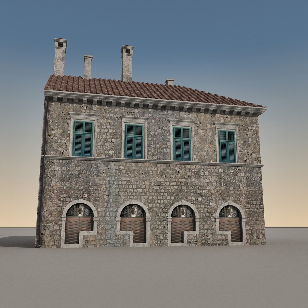 3d Model Building Italian