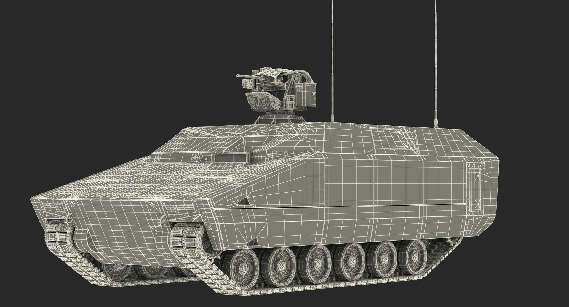 Kf41 Lynx Command Variant 3D Model - TurboSquid 1374678