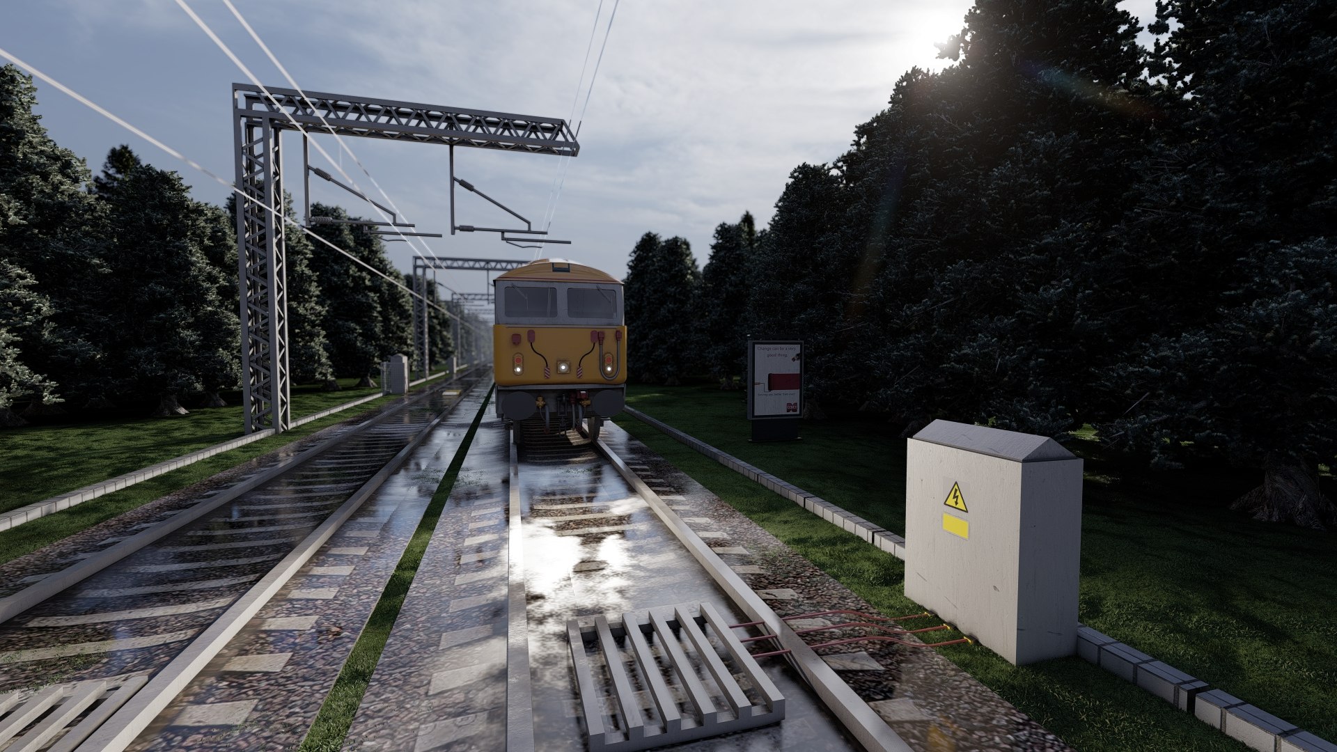 British Rail Class 87 Intercity With MK3 Coaches 3D Model - TurboSquid ...