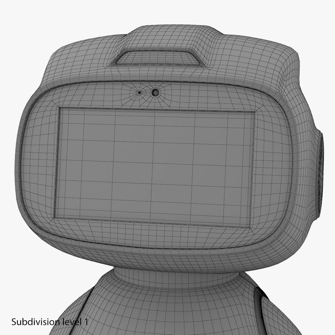 Yumi smart home robot 3D model - TurboSquid 1212585