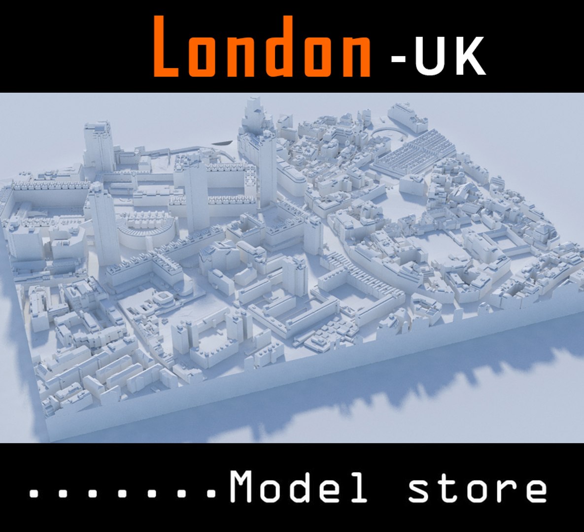 Buildings London 3D Model - TurboSquid 1219244