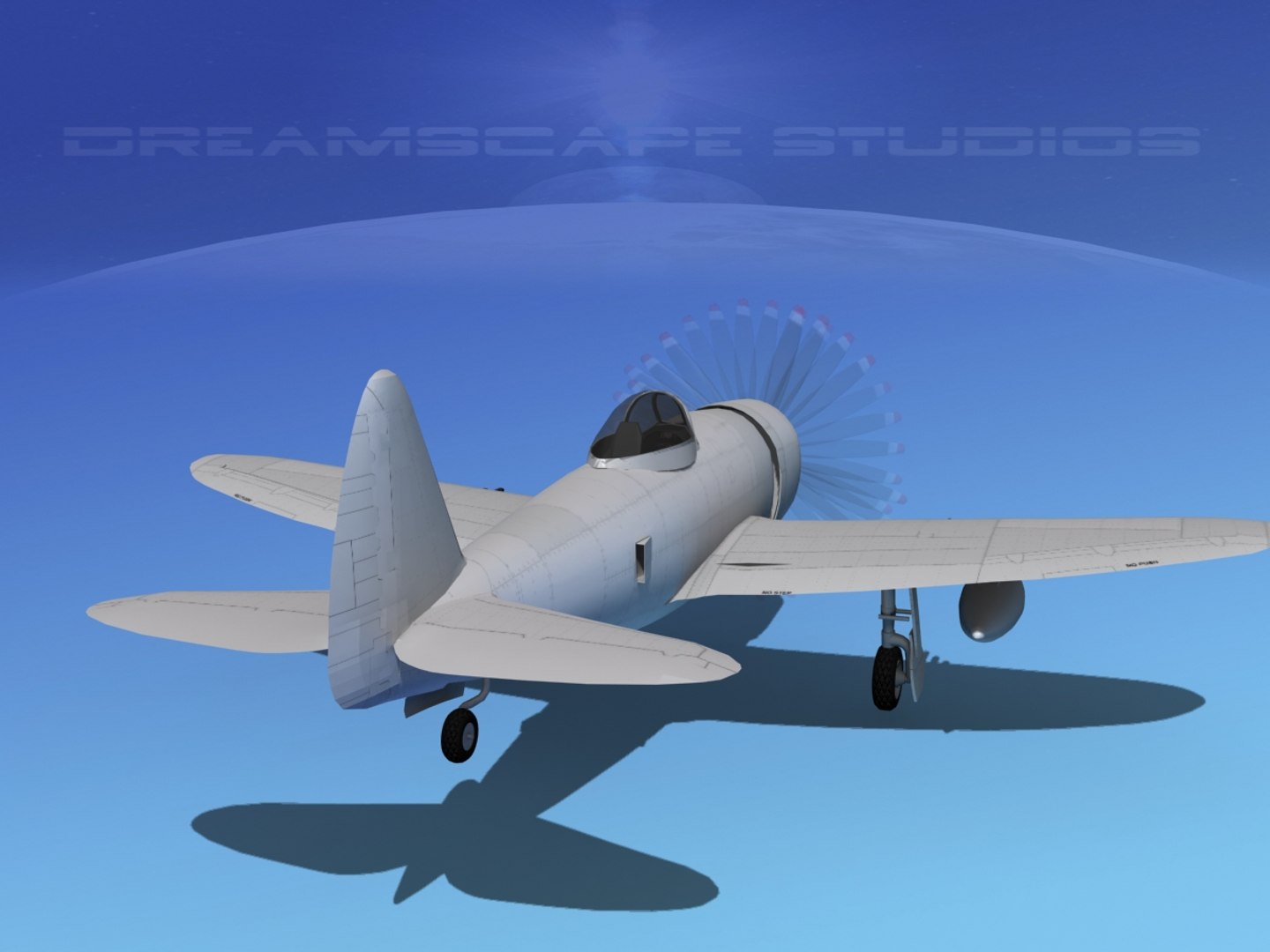 3d Thunderbolt Fighters Bomber