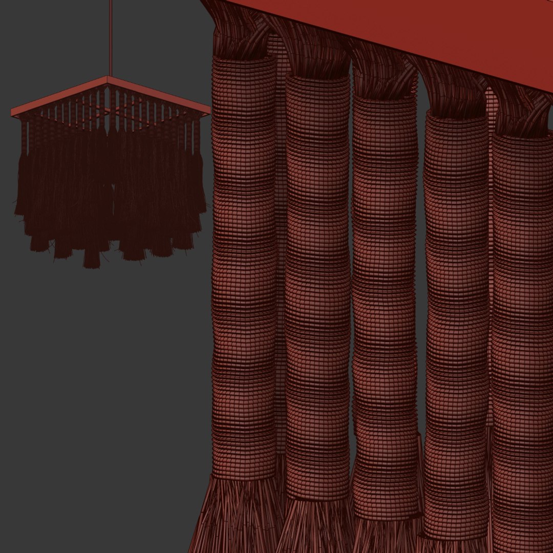 3D Sabine Fringe - TurboSquid 1473165