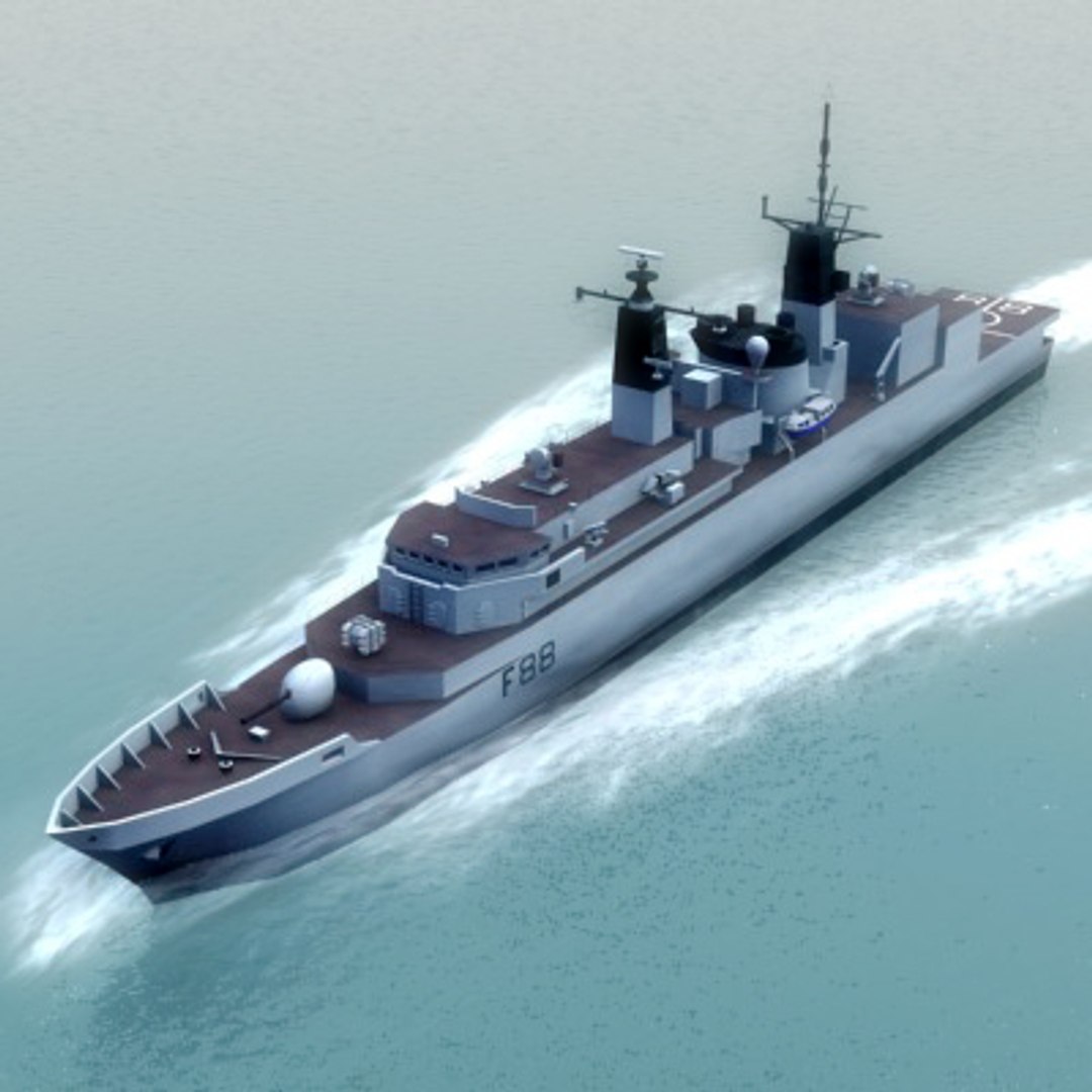 Royal Navy Type22 3d Model