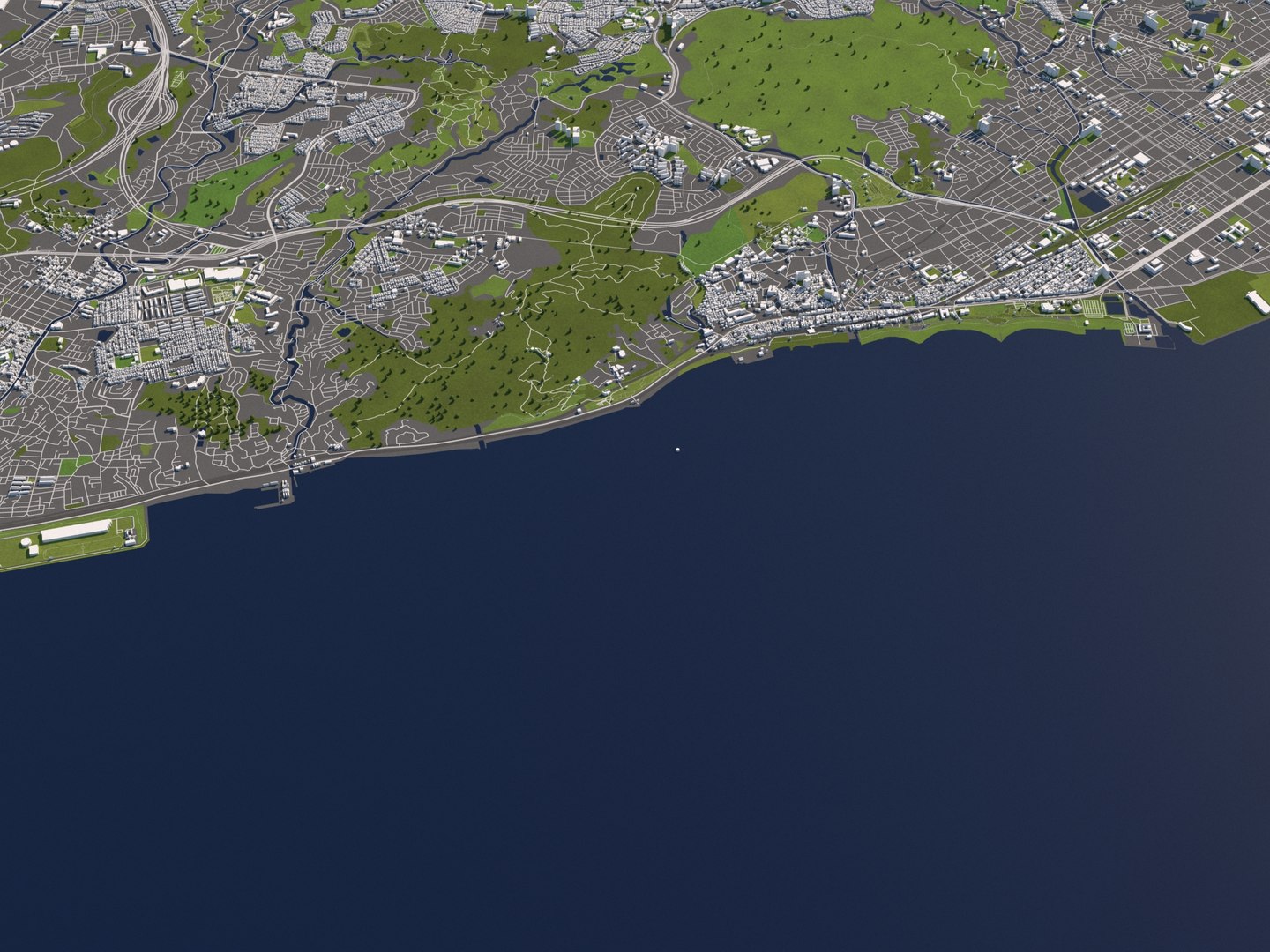 Buildings Houses Maps 3D - TurboSquid 1625574