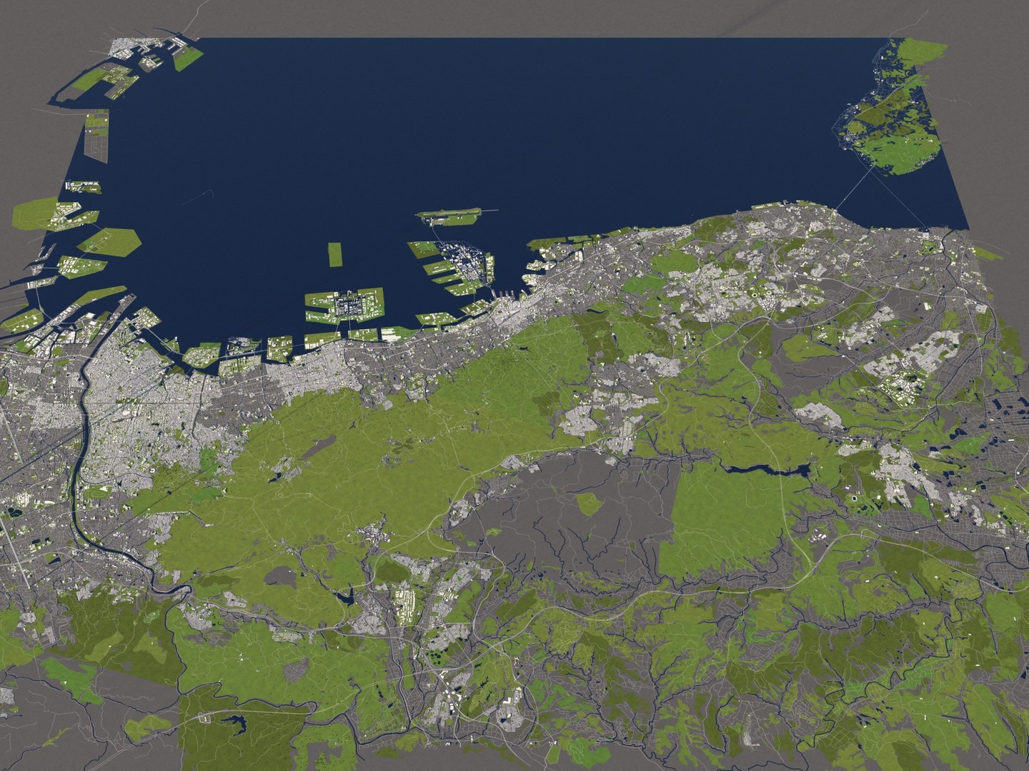 Buildings Houses Maps 3D - TurboSquid 1625574