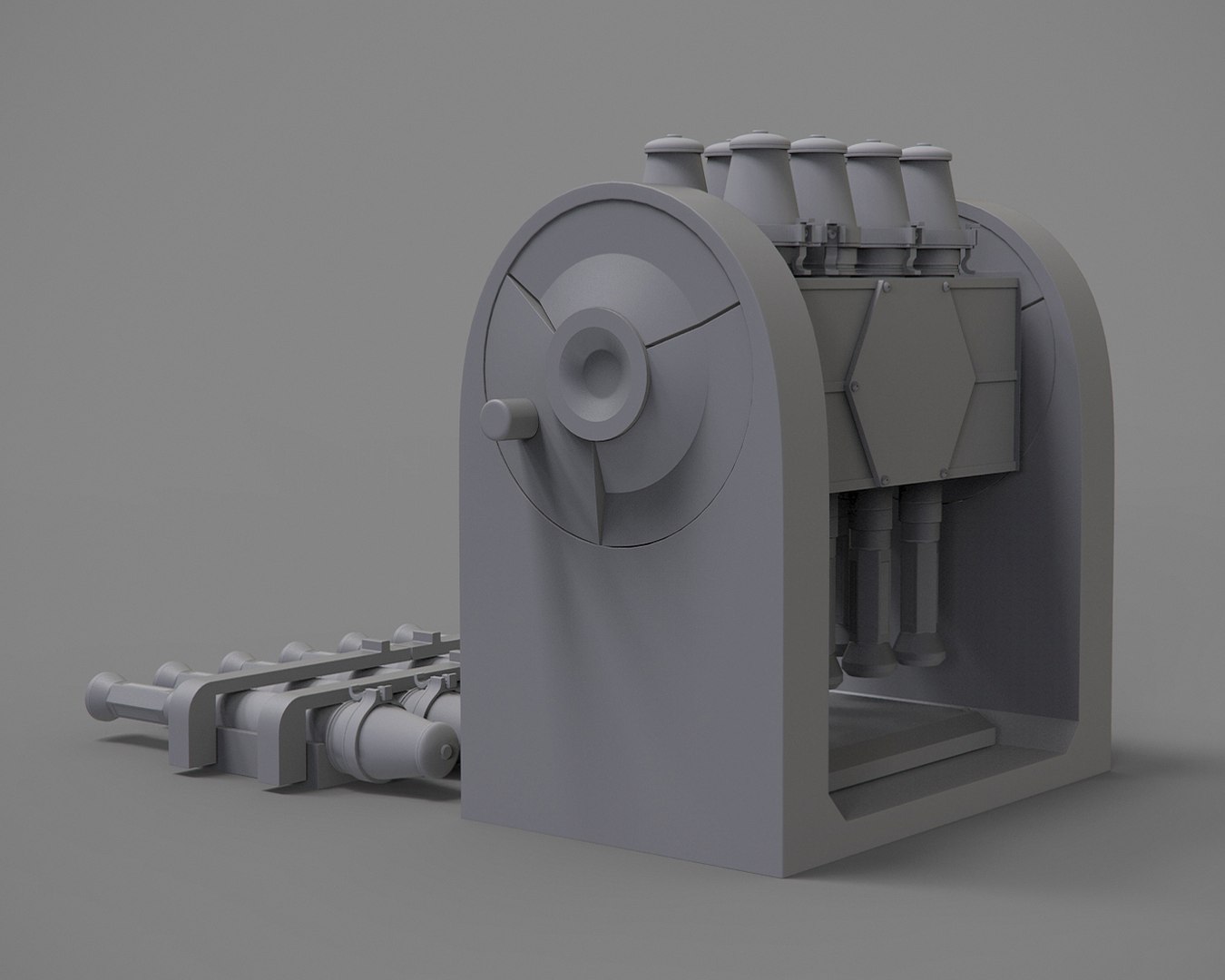 3D Fictional Rocket Launcher Model - TurboSquid 1283954