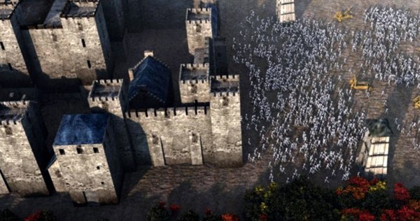 castle kit towers 3d model