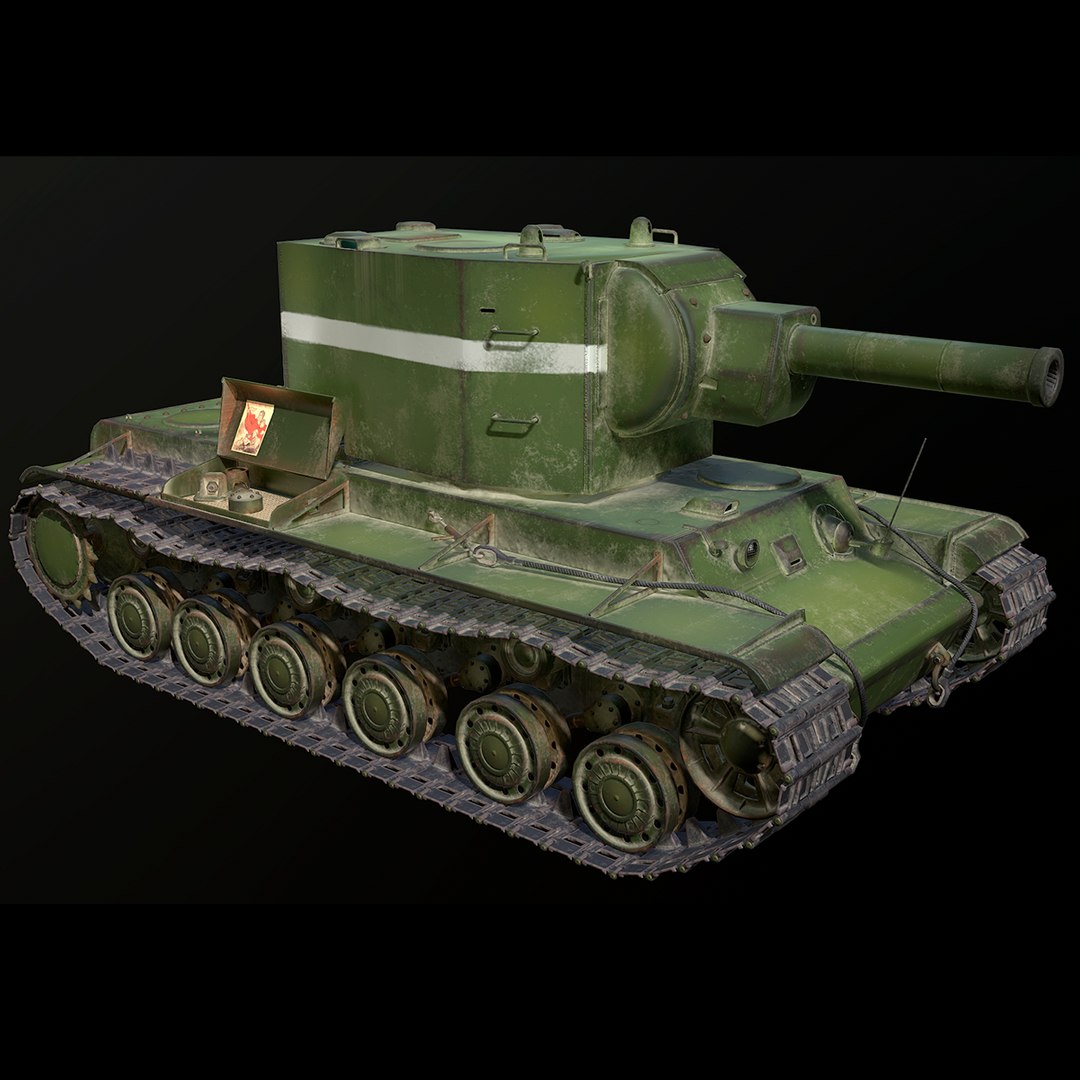Kv 2 Model - TurboSquid 1183885