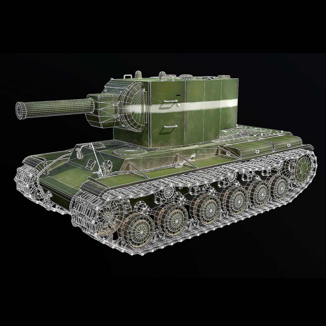Kv 2 Model - TurboSquid 1183885