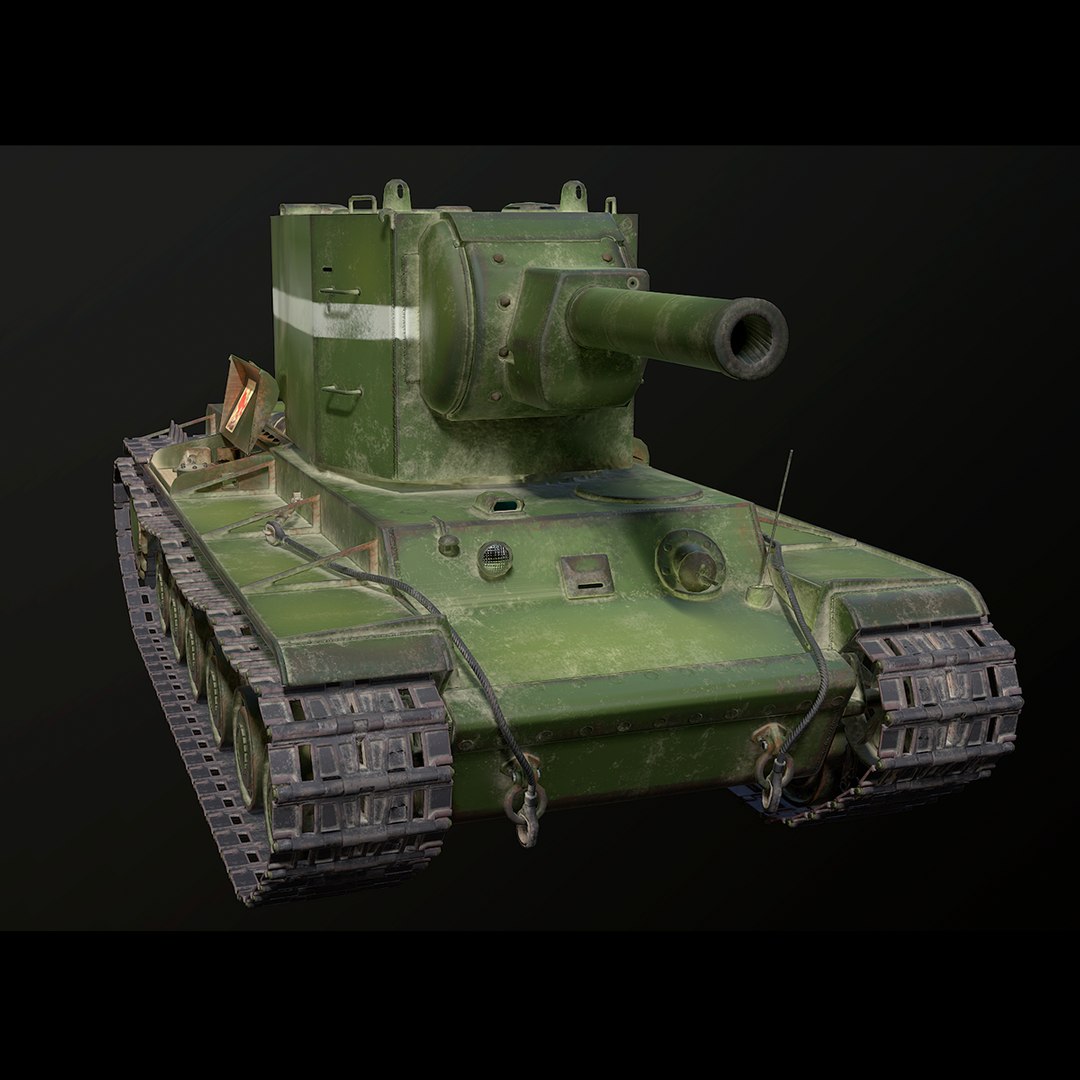 Kv 2 Model - TurboSquid 1183885