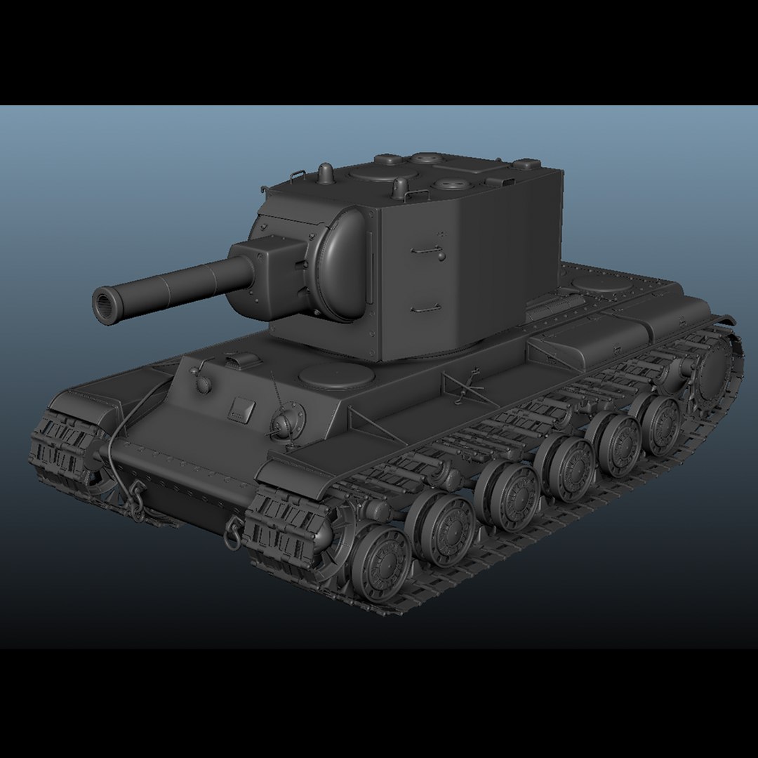 Kv 2 Model - TurboSquid 1183885