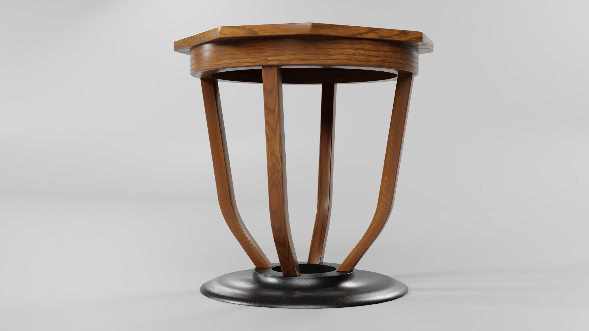 3D Octagon Table N120 Model - TurboSquid 2506359
