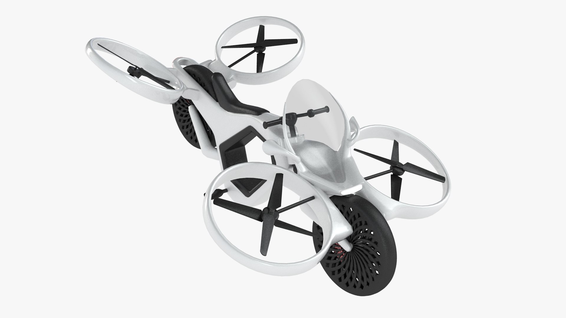 Hover Bike Model - TurboSquid 2372709