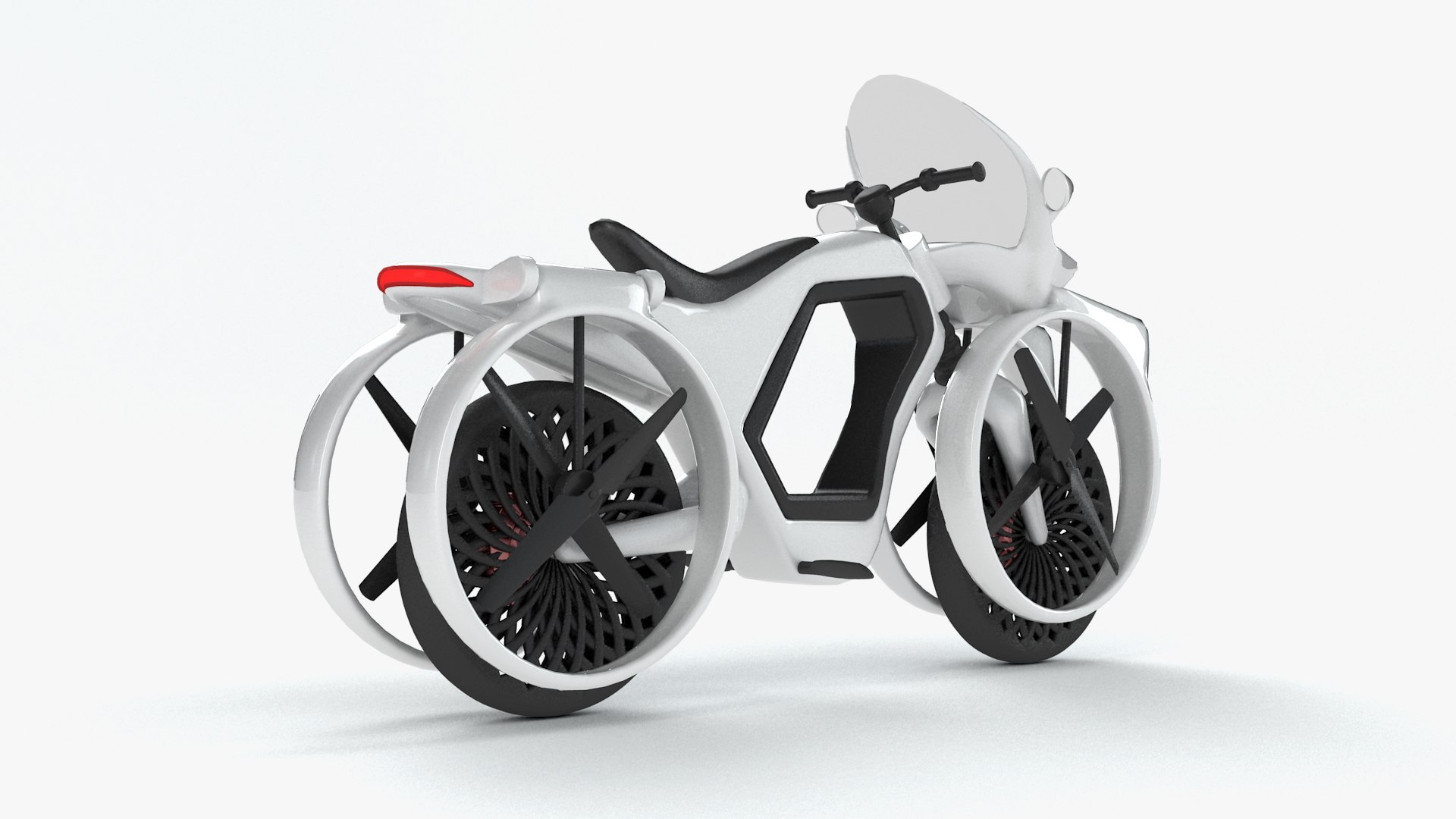 Hover Bike Model - TurboSquid 2372709