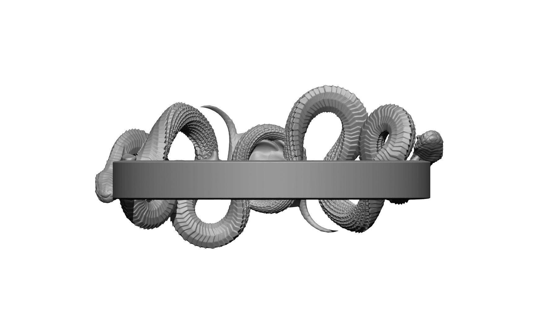 Ring Plant Rose Snake Model - TurboSquid 2255520