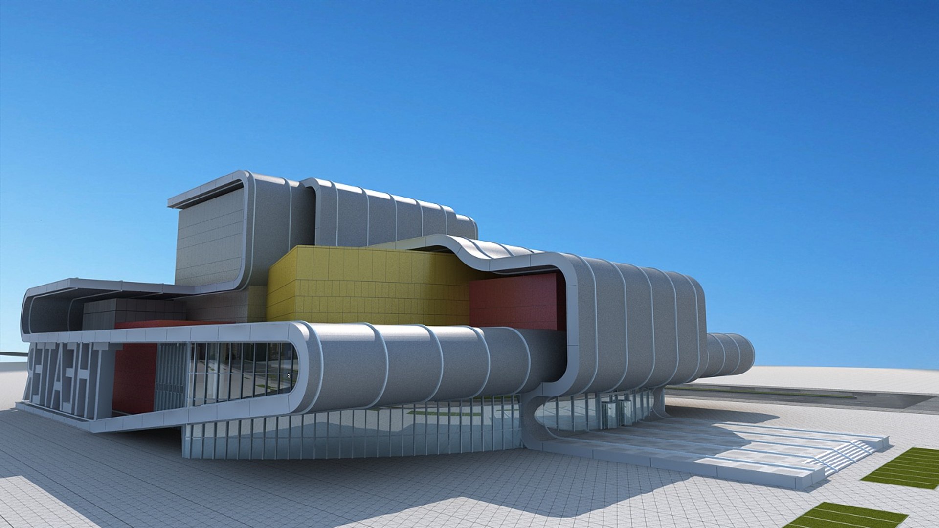 3D model Stadium 4 - TurboSquid 2072644