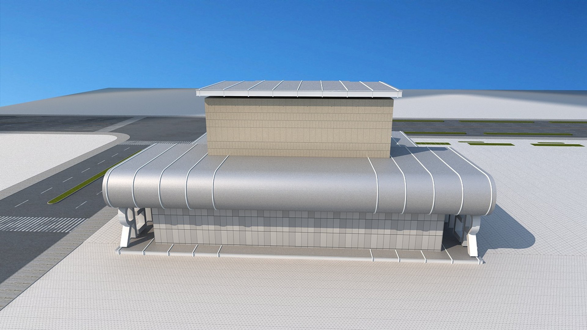 3D model Stadium 4 - TurboSquid 2072644