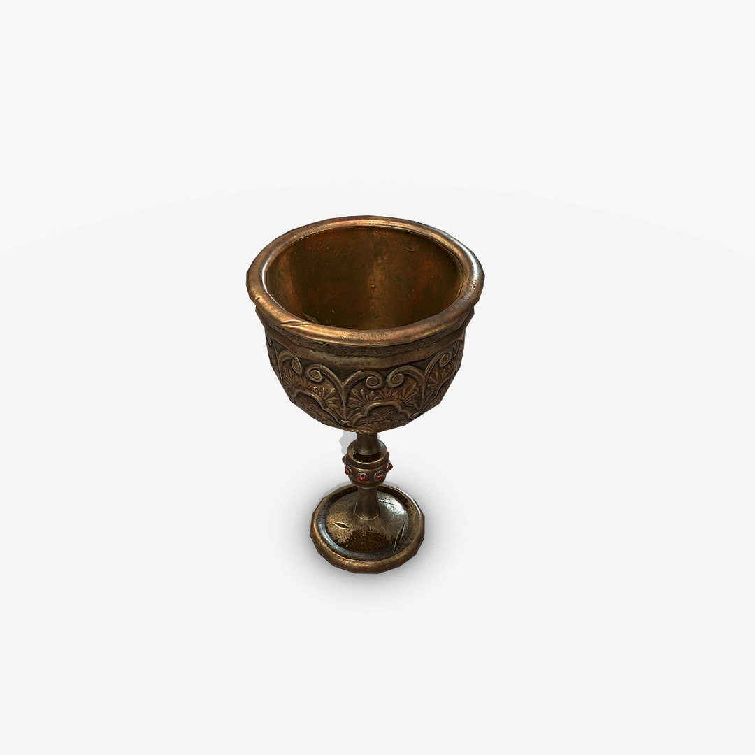 3D Medieval Cup Model - TurboSquid 1233327