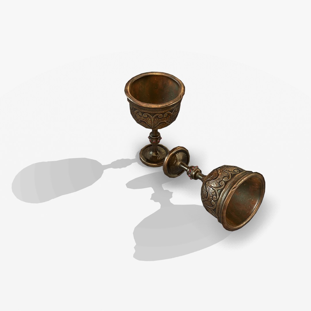 3D Medieval Cup Model - TurboSquid 1233327