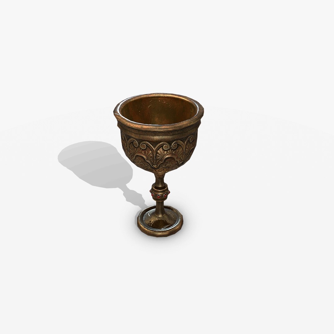 3D Medieval Cup Model - TurboSquid 1233327