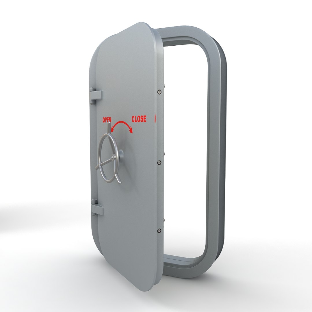 Explosion-proof Door 3d Max